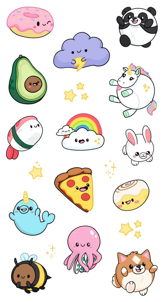 Squishable Friends Sticker Set – Squishable.ca